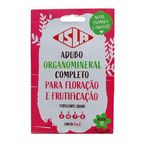 Adubo Fertigarden Completo Para Flores 5ML Isla Shopee Brasil