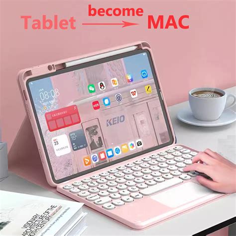 Trackpad Keyboard Case For Infinix Xpad X Pad 11inch 2024 Flip Stand