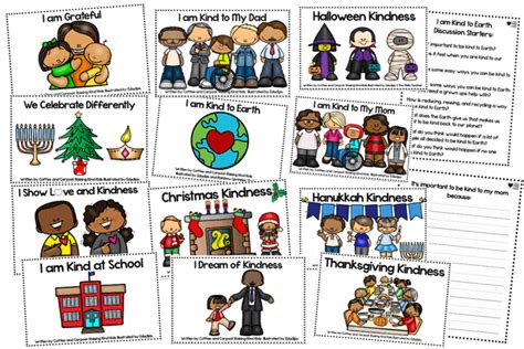 Year Long Emergent Reader Bundle To Teach SEL Each Month