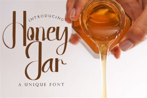 Honey Jar Font Font Canyon