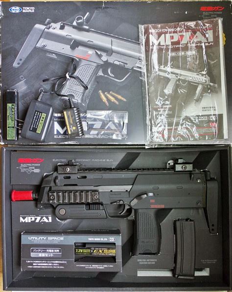 東京マルイ Mp7a1 ブラック 純正バッテリーand充電器付きフルセット電動ガン｜売買されたオークション情報、yahooの商品情報を