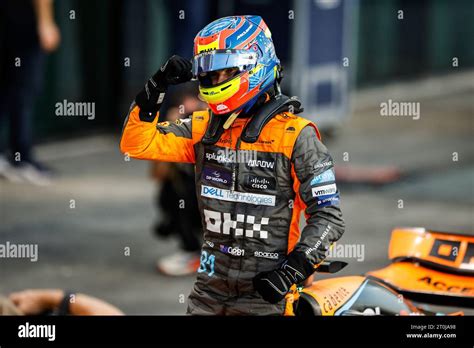 Doha Qatar 7th Oct 2023 81 Oscar Piastri Aus Mclaren F1 Team