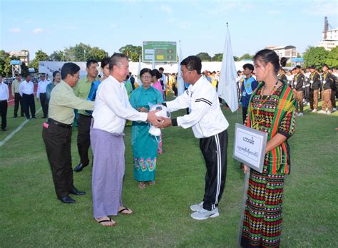 အထက်မြန်မာပြည်ဇုန် ပညာရေးဒီဂရီကောလိပ်ပေါင်းစုံ၊ အားကစားပြိုင်ပွဲများဖွင့်ပွဲကို မန္တလေးမြို့