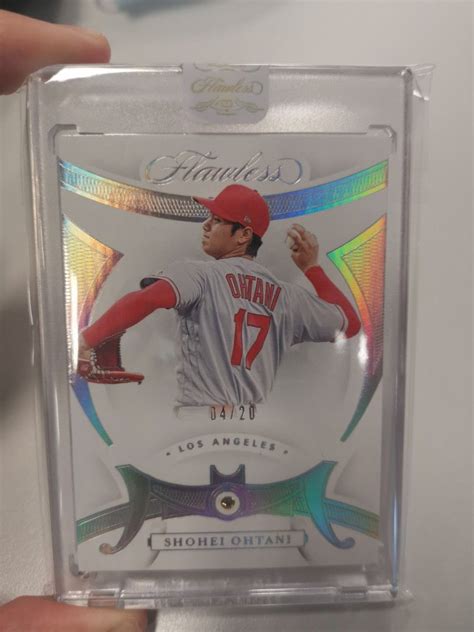 Shohei Ohtani Panini Flawless Diamond Of And Of Hobbies Toys Toys Games On Carousell