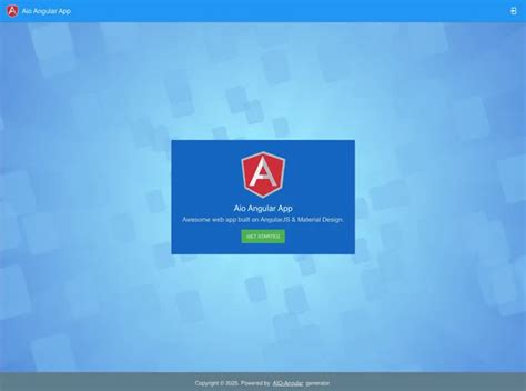 Generator Aio Angular By Pinkyjie A Angular Template Built At Lightspeed