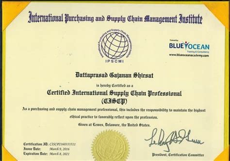 Ciscp Certificate Pdf