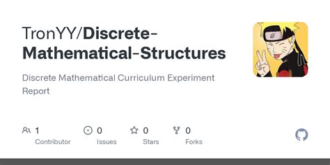 GitHub TronYY Discrete Mathematical Structures Discrete Mathematical Curriculum Experiment Report