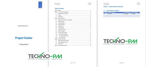Project Starter Kit Template Bundle Techno Pm Project Management