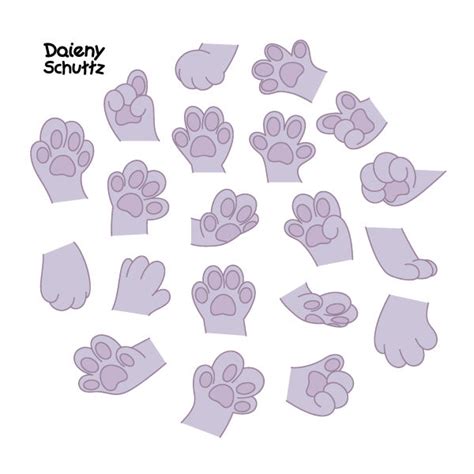 Anthro Paw Study By Daieny On Deviantart