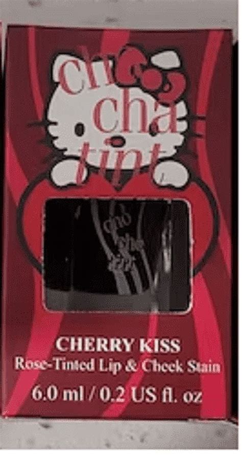 Belenda Beauty X Hello Kitty 2 In 1 Moisturizing Lip And Cheek Tint Cherry Kiss Cha Cha Tint