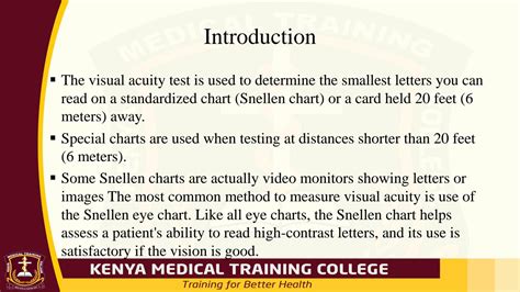 SOLUTION Visual Acuity In Visual Measurement Ppt Studypool