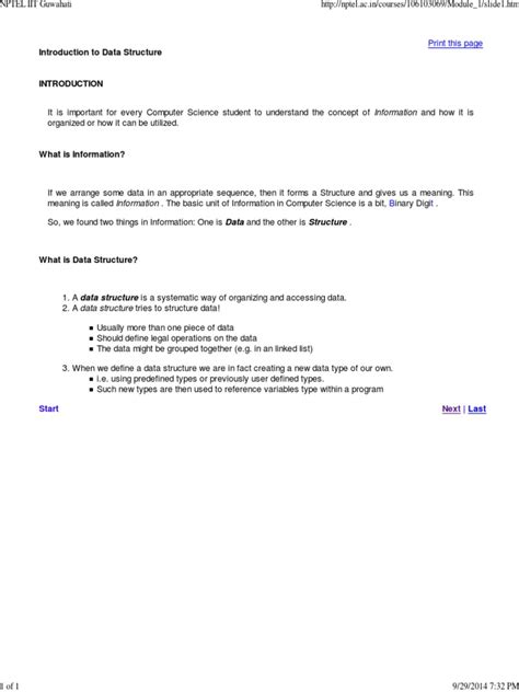Introduction To Data Sturcture Pdf Array Data Structure Queue Abstract Data Type