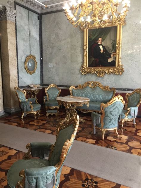 Villa Revoltella Interior Trieste Italy May 2017 Museum