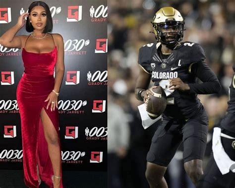 Deion Sanders Daughter Deiondra Sanders Reacts To Shedeur Sanders