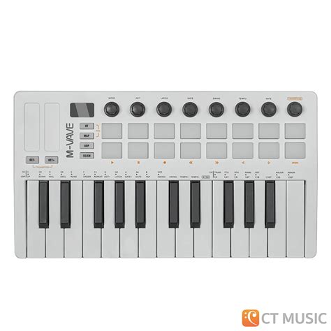 M Vave Smk 25 8 Pads Smk 25 Ii 16 Pads Smk 25 Mini Midi Controller Keyboard คีย์บอร์ด Smk25