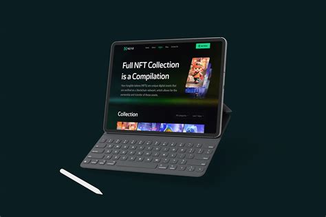 Nft Website Ui Ux Design Gallery Page On Behance