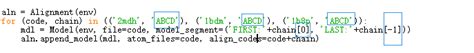 modeller建模（二） 多模版、loop优化、配体 modeller单模板和多模板建模 csdn博客