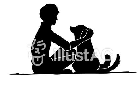 【印刷可能】 シルエット 犬 動物 イラスト 951156