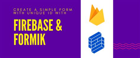 create forms with firebase and formik dev community
