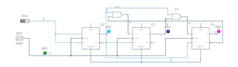Modules 6 Synchronous Counter No 14th Multisim Live