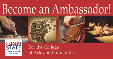 Be An Ambassador For The College Of Arts And Humanities The College