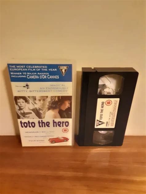 Toto The Hero Vhs Video Tape Cannes Winner Eng Subs