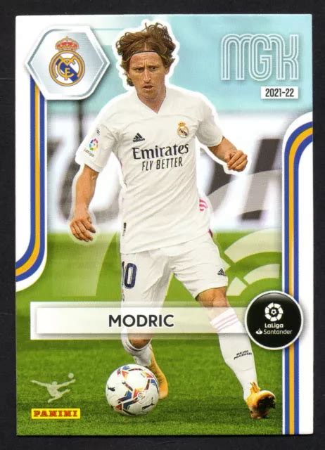 MODRIC 229 REAL Madrid Cromo Mgk Megacracks La Liga 2021 22 Panini 21