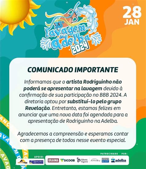 Organização De Evento Confirma Cantor Rodriguinho Em Bbb 24 Antes Da
