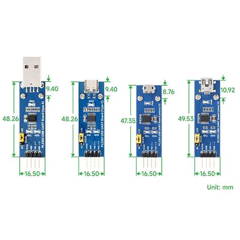 Pl2303 Usb To Rs232 Ttl Converter Module Usb To Ttl Converter Uart Module Fruugo Tr