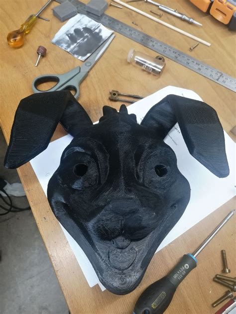 Stl File Vanny Reluctant Follower Fnaf Help Wanted Mask Etsy