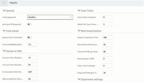 Simulation Based Railway Design Tool For Sugar Cane Logistics