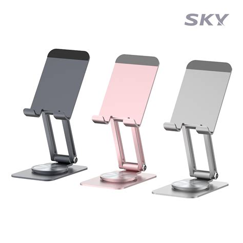 스카이 360도 회전 접이식 각도조절 메탈 핸드폰 스마트폰 거치대 Es10xs 티몬