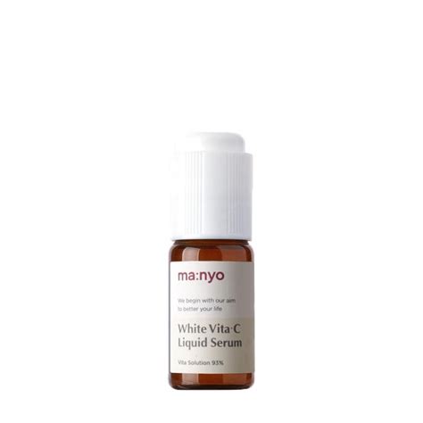 MA:NYO Отбеливающая сыворотка с витамином С WHITE VITA·C LIQUID SERUM ...