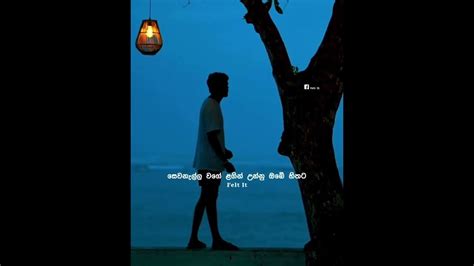 ඉදහිටවත් මා මතකෙට එන්නේවත් නැද්ද 💔 Beauty Nature