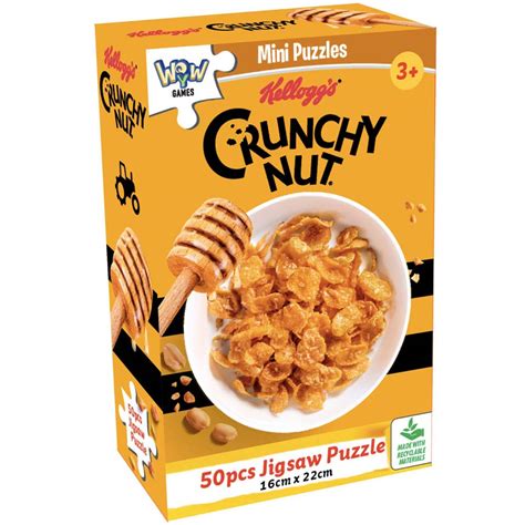 Mini Puzzle Kellogs Crunchy Nut Ywow Games 90258 2