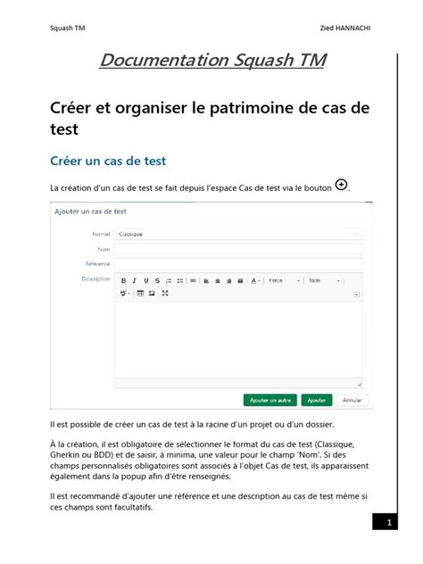 Documentation Squash Tm Pdf