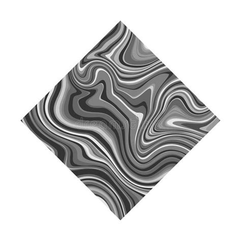 Damascus Steel Texture Curve Texture Cloud Pattern Dark Color Vector