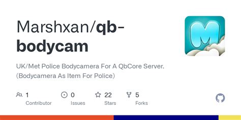 Qb Bodycam Config Lua At Main Marshxan Qb Bodycam GitHub