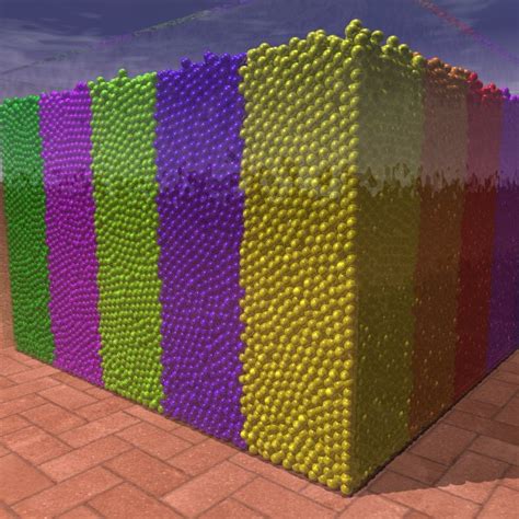 Medium Sized Granular Media Simulation With 175 000 Spheres 25 Mpi Download Scientific Diagram