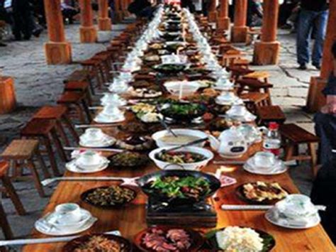 长桌宴文化 长桌宴 万人长桌宴 第2页 大山谷图库