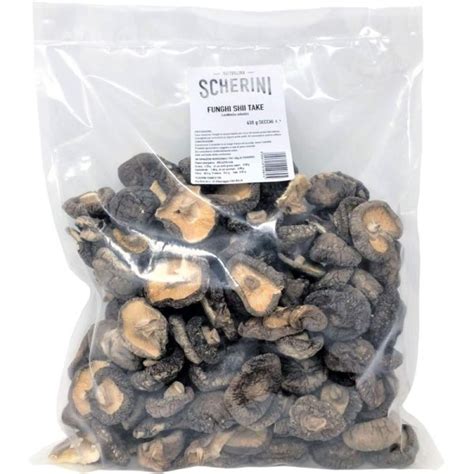 Funghi Shiitake Secchi 450g Cuchina