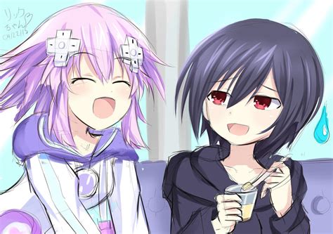 Neppy and me by redricksun on DeviantArt