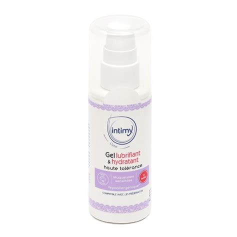 Gel Lubrifiant et hydratant Haute Tolérance Intimy Sexualité