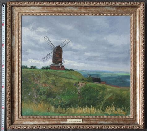 Simon Kozhin Windmill England Classical Impressionism Style