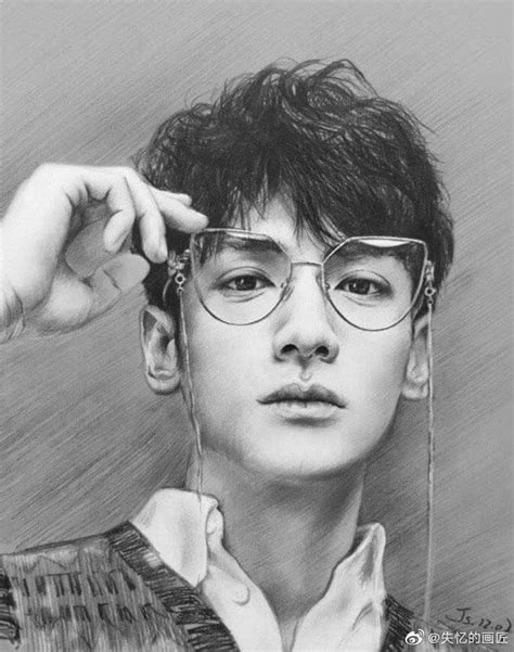 Luo Yunxi Fan Art For Some Smouldering Fun His Eyes Speak Even In