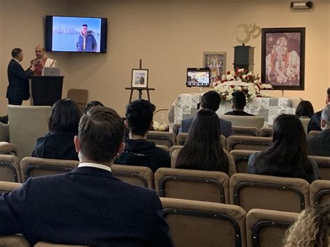 It Breaks Our Heart Mourners Pay Tribute To Slain College Student