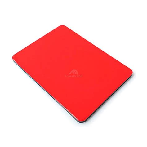 Chapa De Acm Vermelho Brilho 3mm 122 X 500 Cm Placa De AlumÍnio
