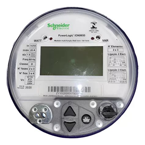 Medidor Schneider Powerlogic Ion 8650 32mb