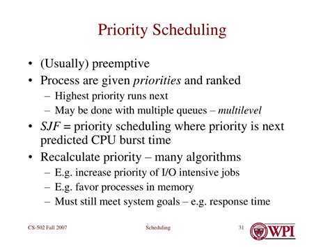 PPT Scheduling PowerPoint Presentation Free Download ID 3144645