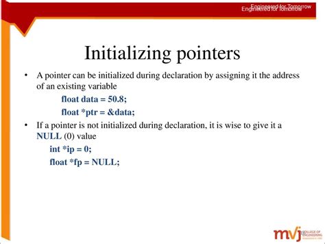 Data Structures Unit 1 Engineered For Tomorrow Cse Mvjce Ppt Download